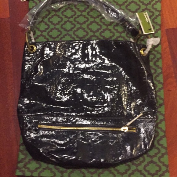 Yany | Bags | Yany Leather Hobo Bag Black | Poshmark